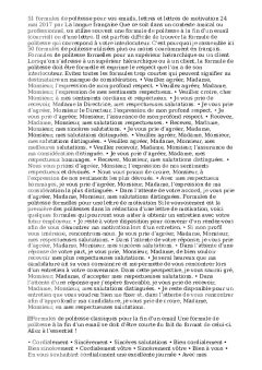 Formules De Politesse Formules De Politesse Pour Vos Emails Lettres Et