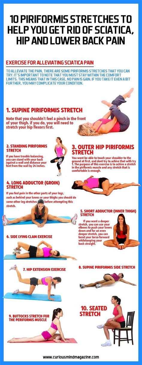 Printable Exercises For Sciatica Pain Relief