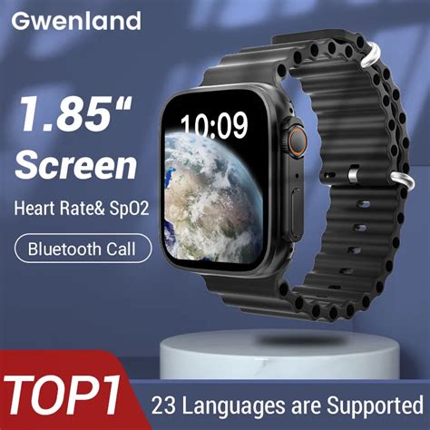 Gwenland Watch Series 8 Ultra Smart Watch Wireless Charging With