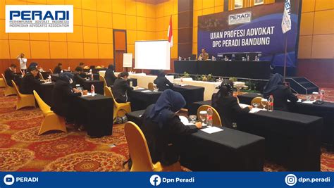 Peradi Gelar Ujian Profesi Advokat Di Bandung Peradi