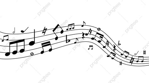 Pautas De Notas Musicais PNG Música Nota Staves Imagem PNG e Vetor
