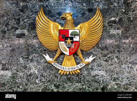 Garuda Pancasila The National Emblem Of Indonesia Merdeka Bhinneka My