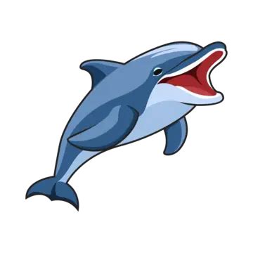 Cute Dolphin Illustration Vector Dolphin Cute Dolphin Dolphines PNG