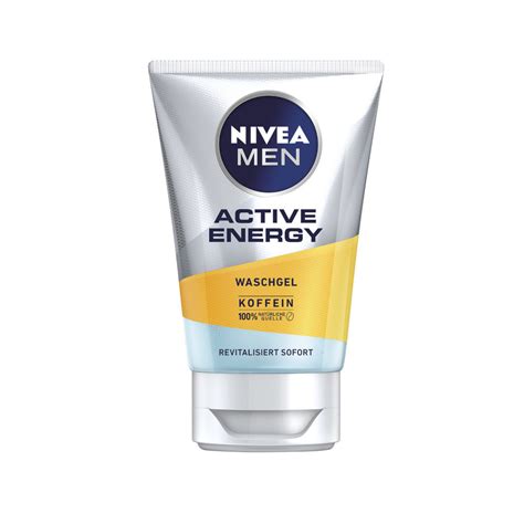 Nivea Men Active Energy Energetyzujący żel do mycia twarzy 100 ml