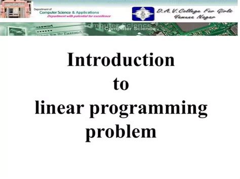 ppt introduction to linear programming problem powerpoint presentation id 4284330
