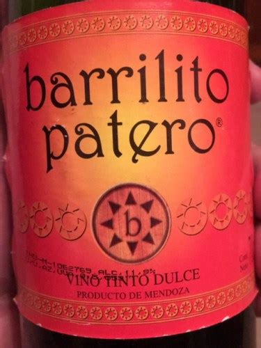 Barrilito Patero Vino Tinto Dulce Vivino