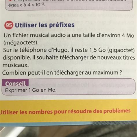 Bonjour jai un exercice à faire en maths pour le lundi 20 novembre