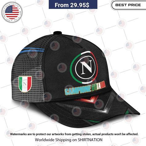 NEW SSC Napoli Campione D Italia Caps Shirtnation Shop Trending T