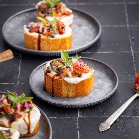 Crispy Caprese Bruschetta With Balsamic Glaze Marley S Menu