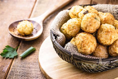 Receita De Bolinho De Batata Doce Frango Na Air Fryer