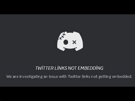 Discord Twitter Links Not Embedding Hattas K Sa Z M Youtube