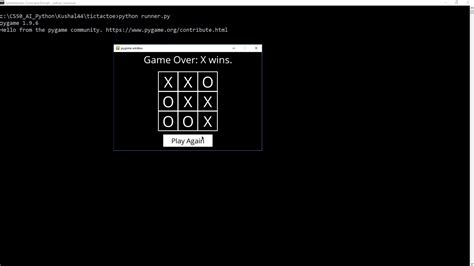 cs50 introduction to artificial intelligence with python tic tac toe youtube