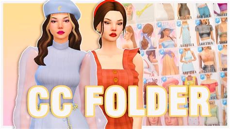 Female CC Folder 5GB Sims 4 Female Clothes Shoes Makeup Skin Cc