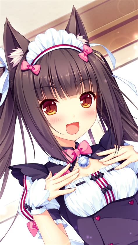 Anime NEKOPARA Vanilla Nekopara Chocola Nekopara 1080x1920 Phone
