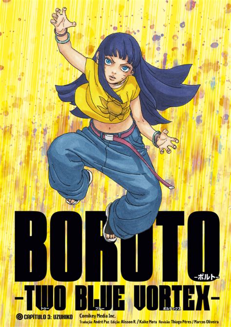 Nova Capa De Boruto Two Blue Vortex Destaca Himawari NerdBunker
