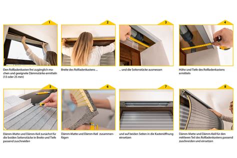 Schellenberg Dämmung für Rollladenkasten 2 teilig 25mm