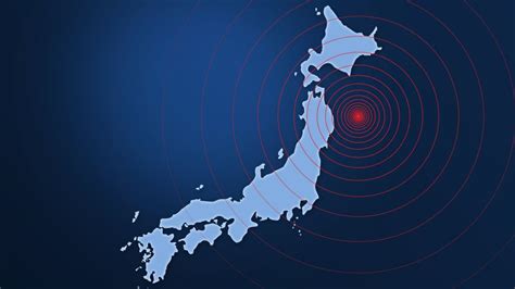 Silne trzęsienie ziemi u wybrzeży Japonii