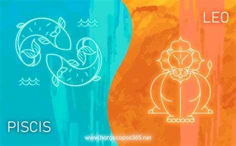 Compatibilidad Piscis Y Leo Horoscopos365 Net