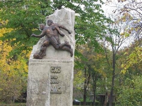 The Sporting Statues Project CD Oradea Centenary Statue Bratianu Park