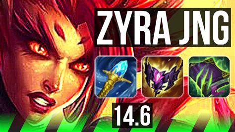 ZYRA Vs NIDA JNG 12 2 22 800 Games Godlike KR Master 14 6