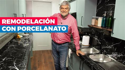 Cómo instalar porcelanato en un mesón de cocina YouTube