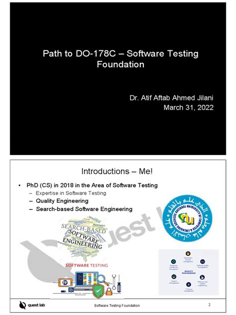 session 1 fundamentals of testing pdf software testing software bug