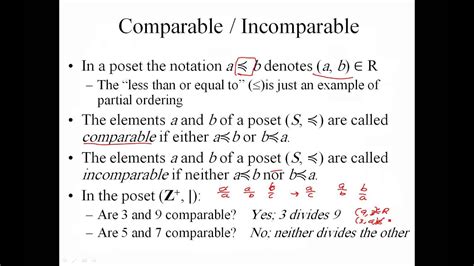 discrete math partial ordering by mohammed eshtay youtube