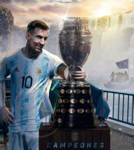 Fondos De Pantalla De Messi Con La Copa Am Rica