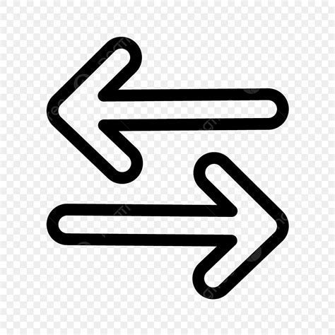 Icono De Doble Flecha De Dirección PNG dibujos Icono De Flecha Iconos