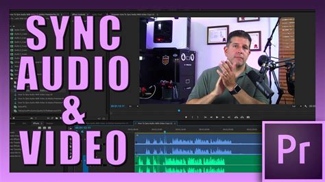 How To Sync Audio With Video In Premiere Pro Cc Premiere Pro Cc