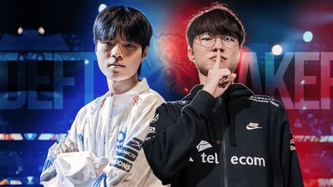 Skt T Vs Drx Faker Vs Deft Qui Gagnera Les Worlds Youtube