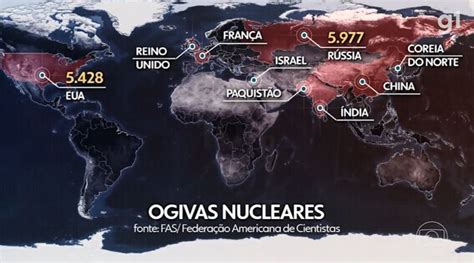 Vídeo Ogivas nucleares saiba quantas existem e quais países as