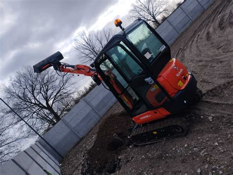 Usługa Wynajem koparki mini koparki prace ziemne wykopy niwelacja
