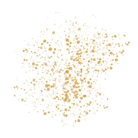 Gold Splatter Paint Splash 11769974 PNG