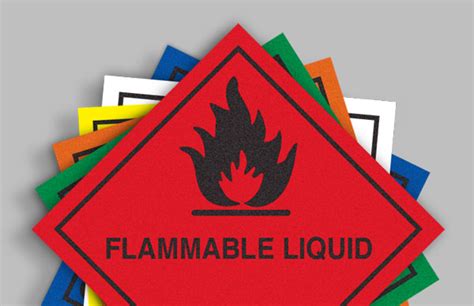Transport Labels Hazchem ADR Plates Placards Warning Diamonds