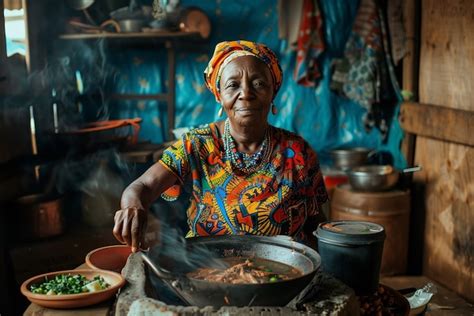 Retrato Fotorrealista De Uma Mulher Africana Foto Gr Tis