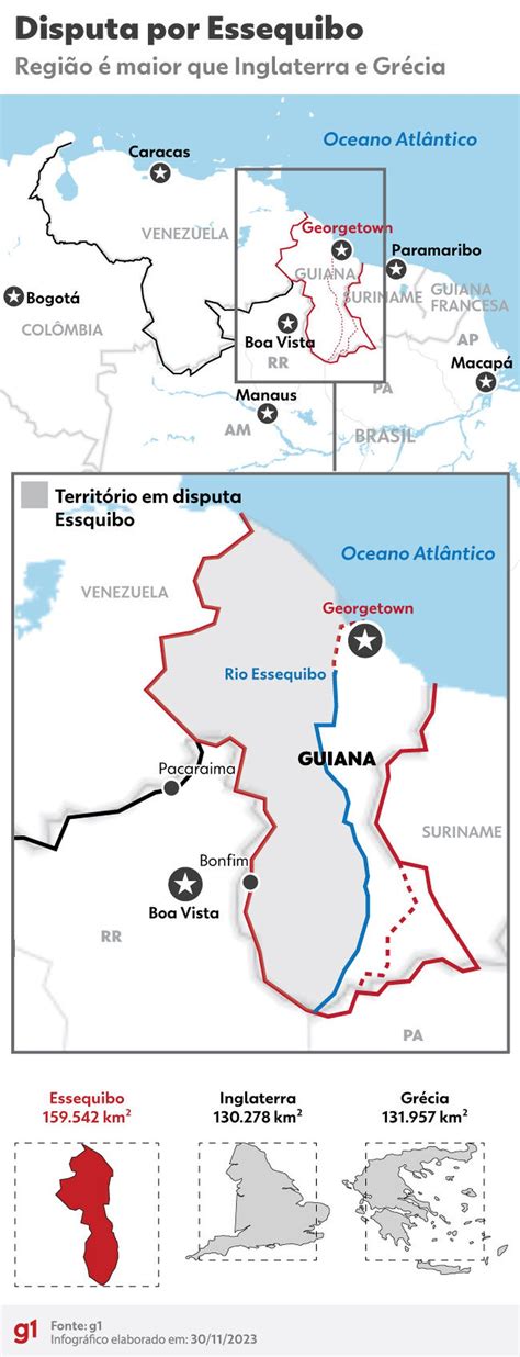 Essequibo o que há no território da Guiana que a Venezuela tenta