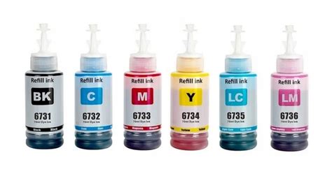 Tusz Do Drukarki Epson 673 Zestaw 6szt ECOTANK L800 L805 L810 L850