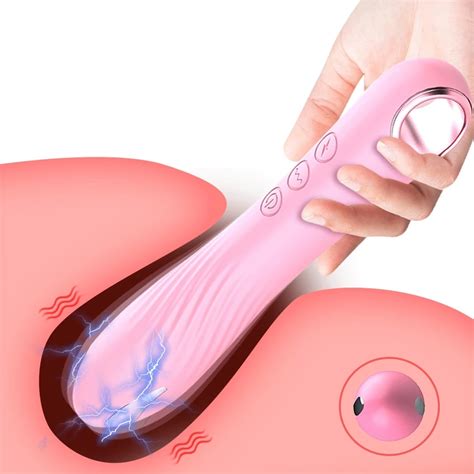 Vibradores de pulso de choque elétrico para mulher estimulador clitoral