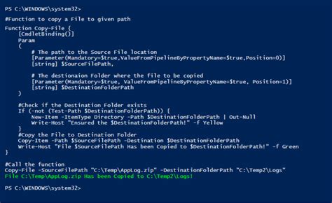 how to copy files with powershell copy item cmdlet sharepoint diary