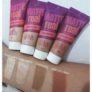 Base Líquida Matte Real Avon Color Trend reboco efeito mate a prova