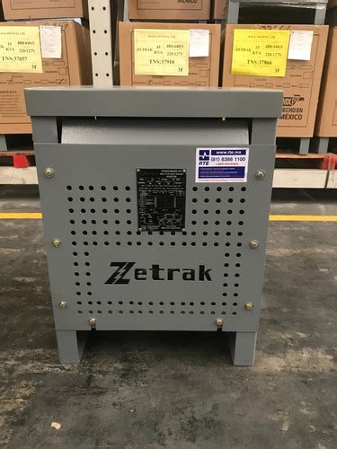 Transformador Zetrak Kva Tipo Seco Trif Sico V