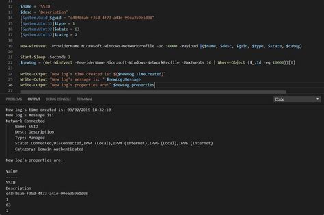 How To Write A Custom Event Log By An Already Existing Provider With