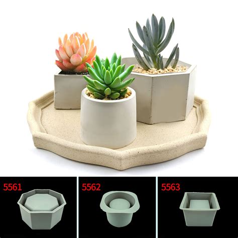 Moule à modeler masse Grand moule 3D en Silicone pour bricolage Pot