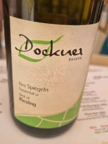 Fam Dockner Ried Spiegeln Best Of Riesling Vivino US