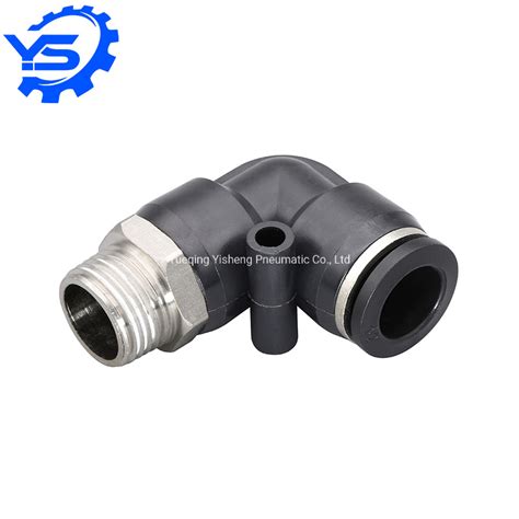 Pl12 01 02 03 04 One Touch Male Elbow Pneumatic Fittings Pl Series