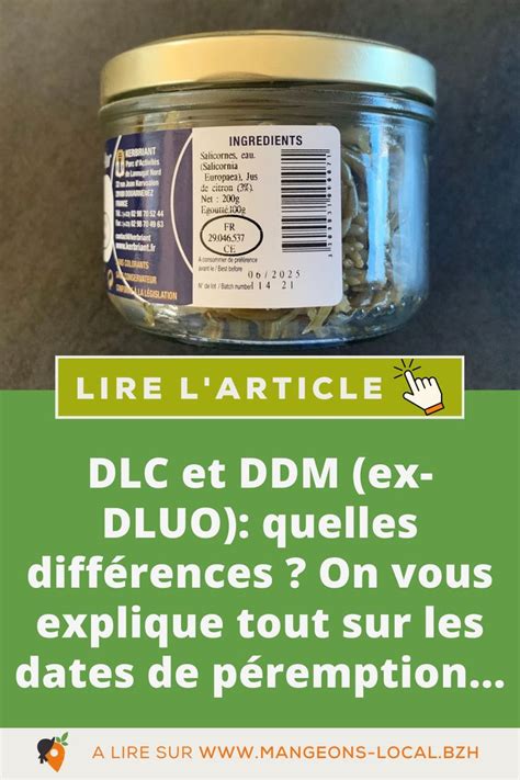 Dlc Et Ddm Ex Dluo Quelles Diff Rences On Vous Explique Tout Sur