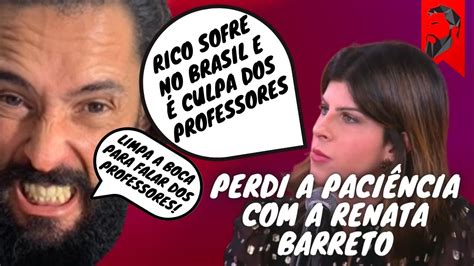 RENATA BARRETO TOMA ESCULACHO DE PROFESSOR E DIZ QUE RICO SOFRE NO