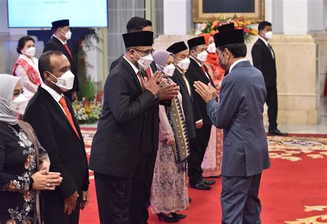 Sekretariat Kabinet Republik Indonesia Lantik Anggota KPU Dan Bawaslu