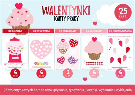 Walentynkowe Zabawy Dla Dzieci Walentynkowe Puzzle Do Druku
